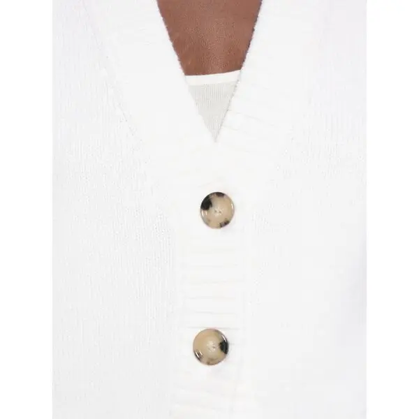 ALLUDE V-neck Cardigan
