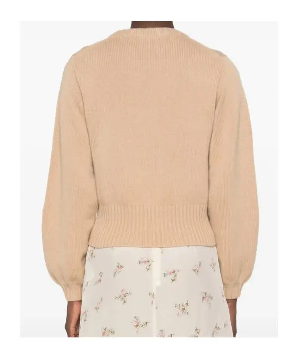 ALLUDE Long-sleeved Sweater