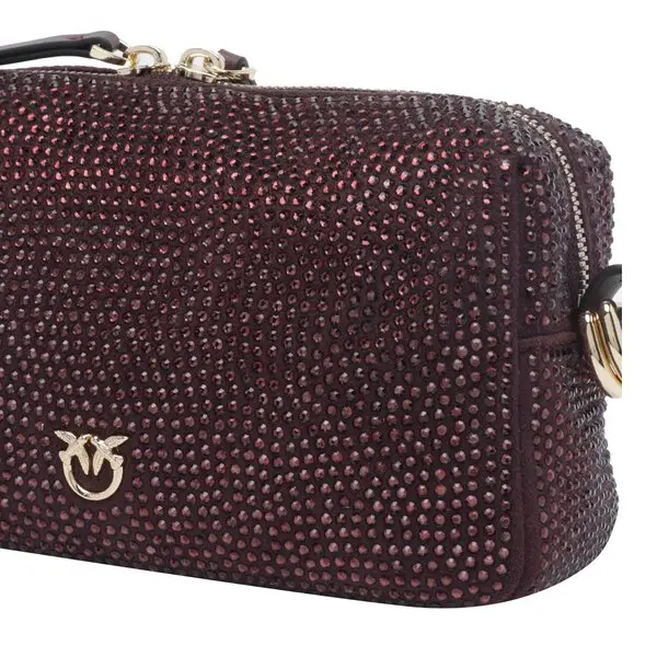 Pinko Embellished Mini Crossbody Bag