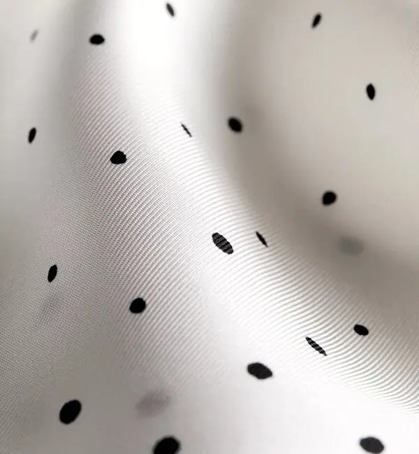 Dior Short Sleeve Blouse With Rear Tie And Embroidered Ribbon Detail