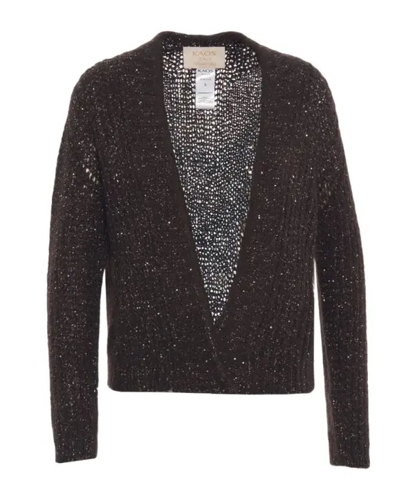 KAOS Long-sleeved Knitted Cardigan