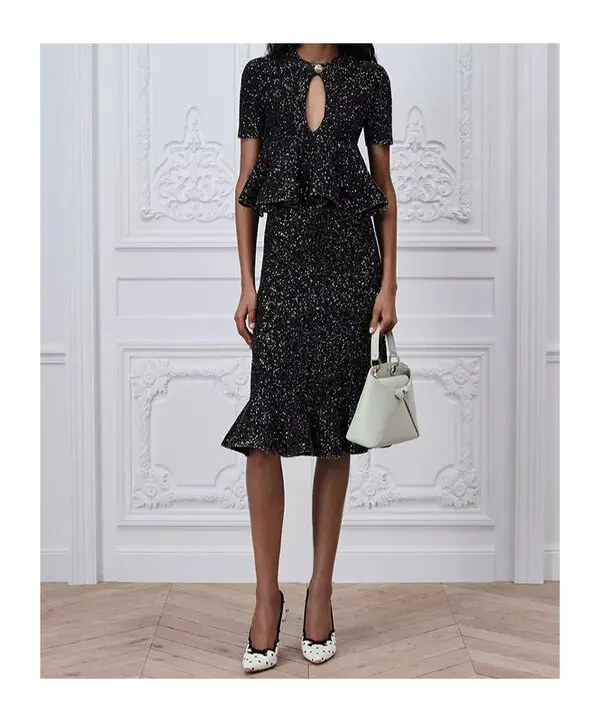 Dior Godet Skirt