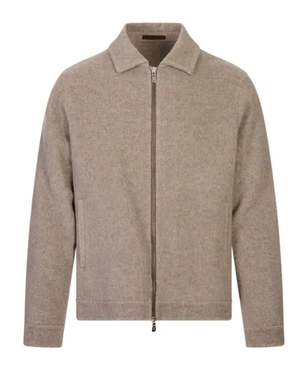 Fedeli Shirt-style Zip-up Jacket