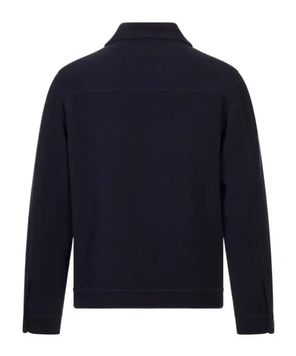 Fedeli Long-sleeve Collared Jacket