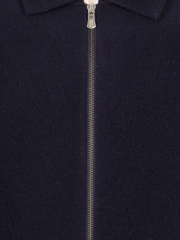 Fedeli Long-sleeve Collared Jacket