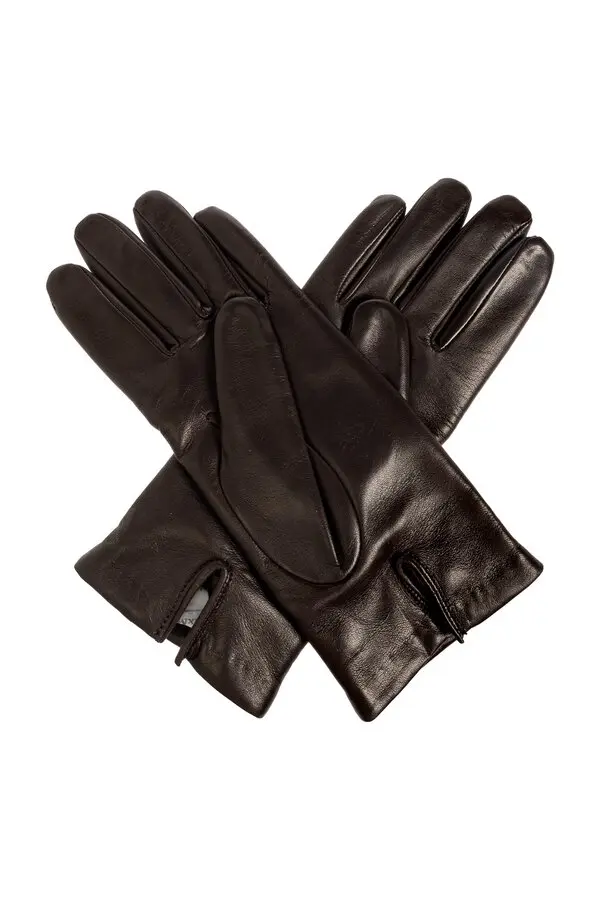 Max Mara Solid Color Five-finger Gloves