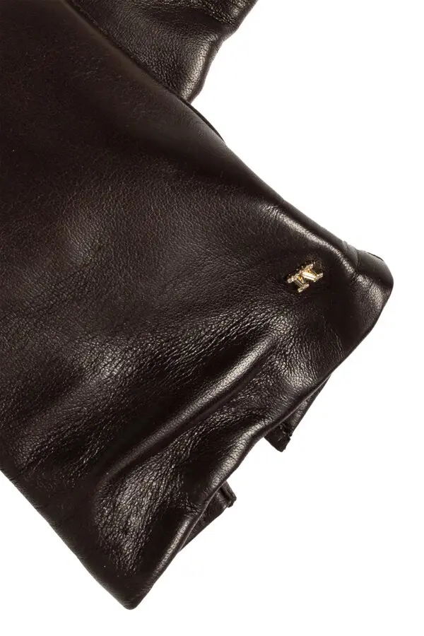 Max Mara Solid Color Five-finger Gloves