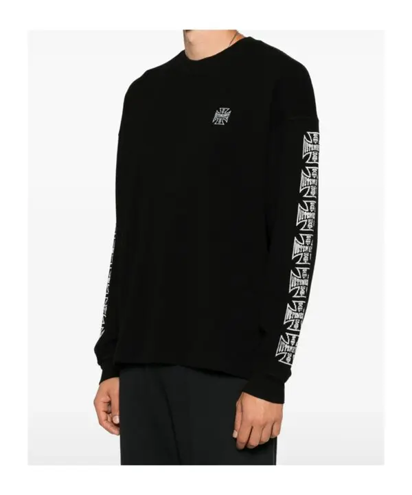 Vetements Waffle-knit Graphic-print T-shirt
