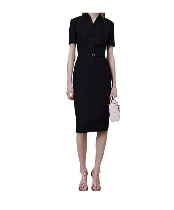 Dior Mid-length Belted Dress
