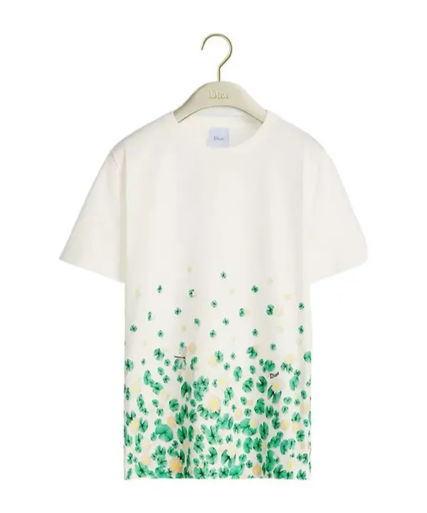 Dior Embroidered Fitted T-shirt