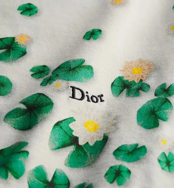 Dior Embroidered Fitted T-shirt