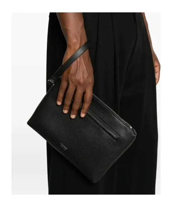 TOM FORD Grained Leather Clutch Bag