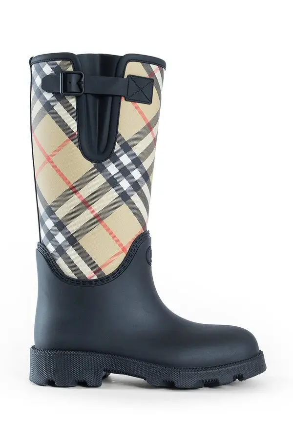 Burberry Rubber Marsh Stamp High Boots