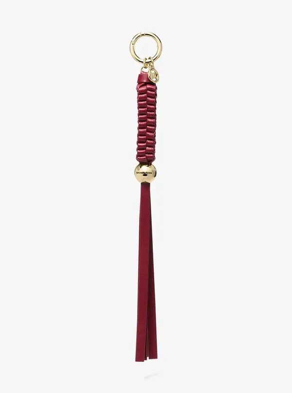 Michael Kors Woven Tassel Charm In By - Red