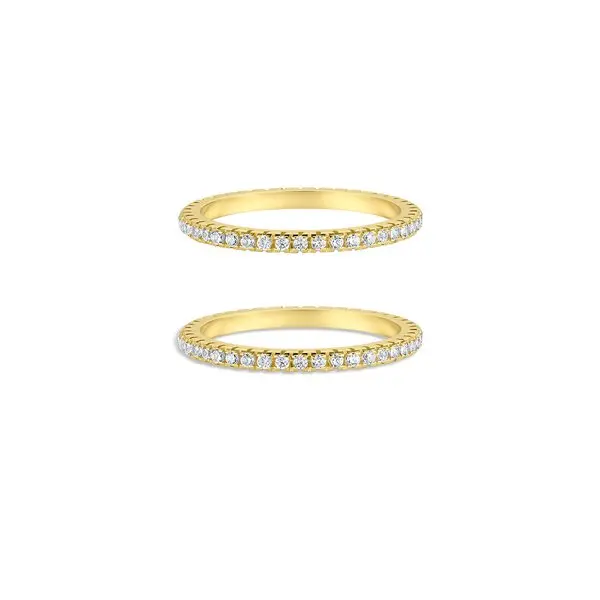 SET & STONES Aurora Smart Ring Stacking Set