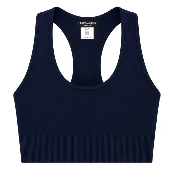 HEART AND SOUL Night One Block Activewear Crop Top