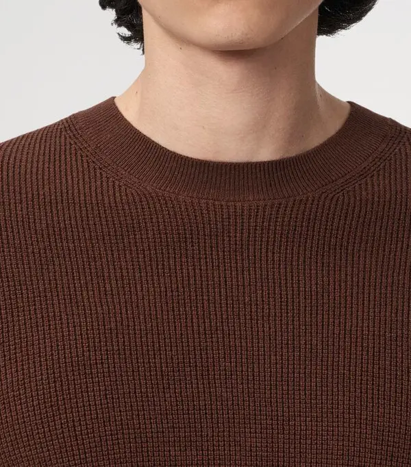 ALLSAINTS Organic Cotton-wool Blend Aspen Sweater