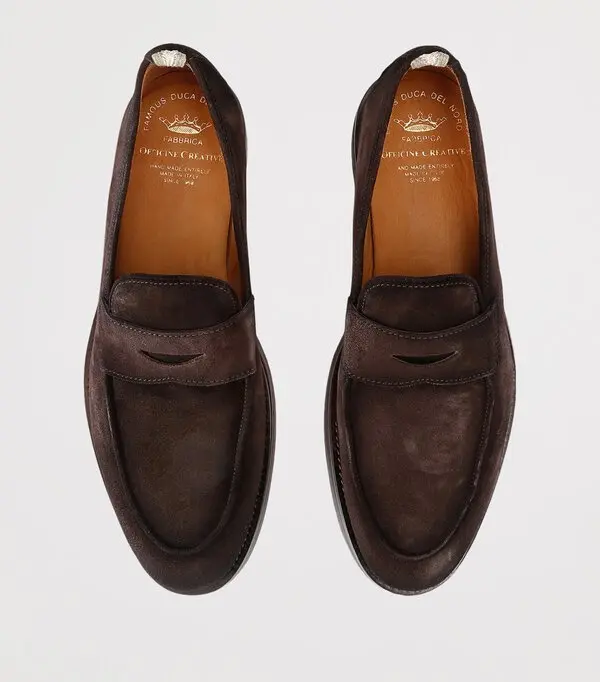 Officine Creative Suede Opera Flex Loafers