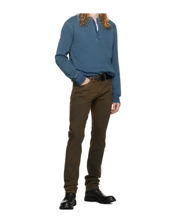 Ralph Lauren Button-plaquet Knitted T-shirt