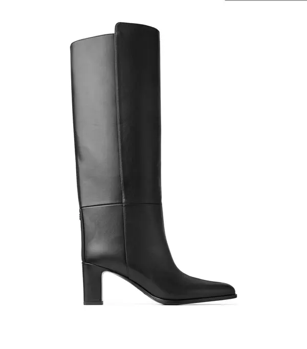 JIMMY CHOO Caly 65 Leather Knee-high Boots