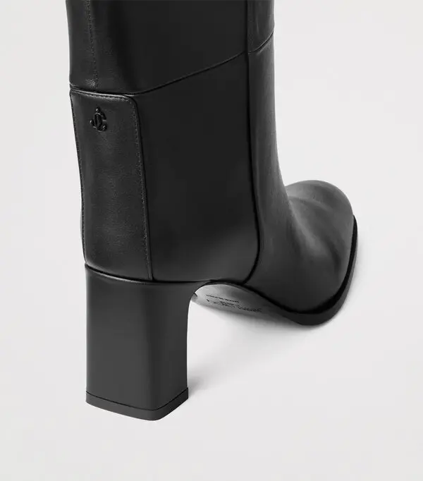 JIMMY CHOO Caly 65 Leather Knee-high Boots