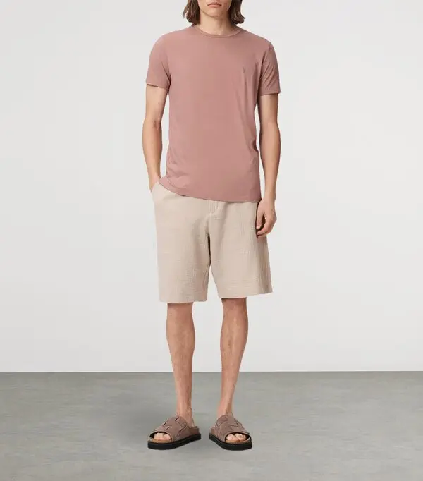 ALLSAINTS Organic Cotton Tonic T-shirt - Pink