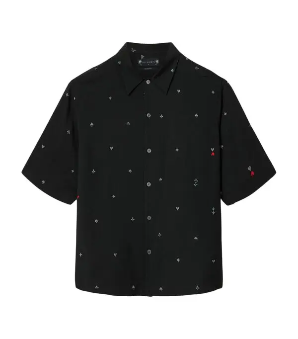 ALLSAINTS Cardsuit Short Sleeve Shirt