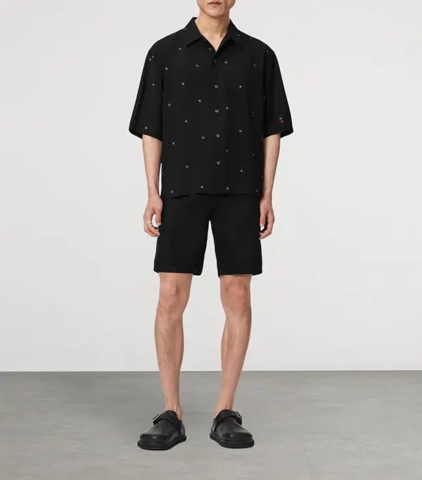 ALLSAINTS Cardsuit Short Sleeve Shirt