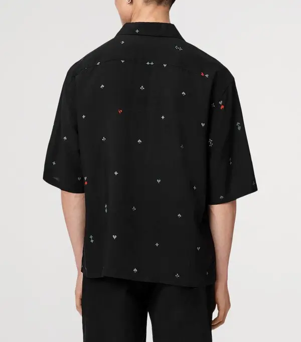 ALLSAINTS Cardsuit Short Sleeve Shirt