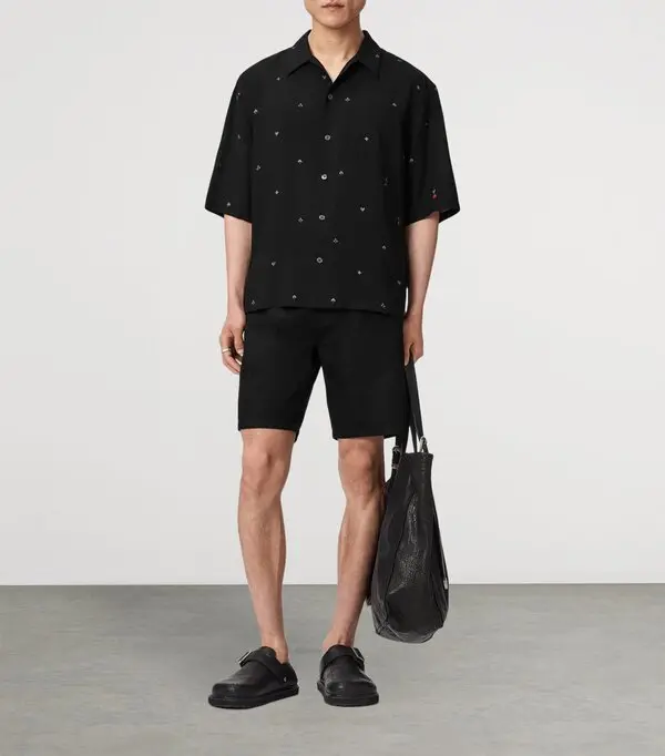 ALLSAINTS Cardsuit Short Sleeve Shirt