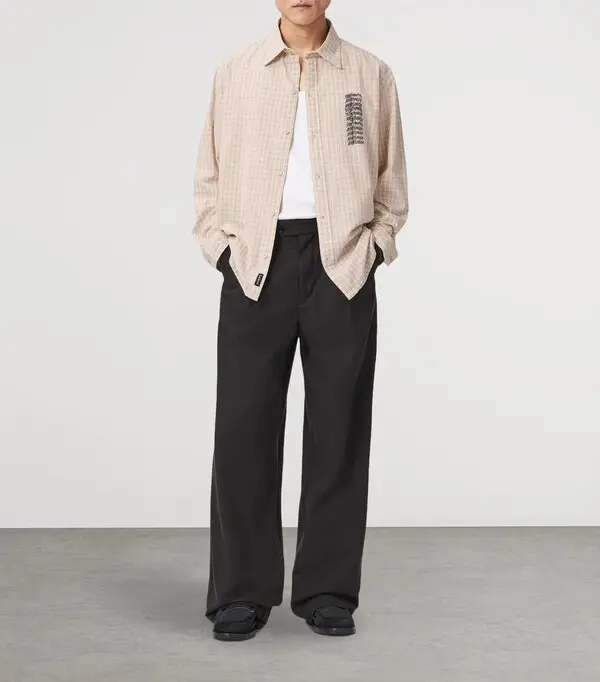 ALLSAINTS Organic Cotton Repeater Shirt