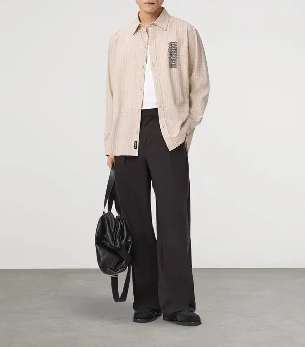 ALLSAINTS Organic Cotton Repeater Shirt