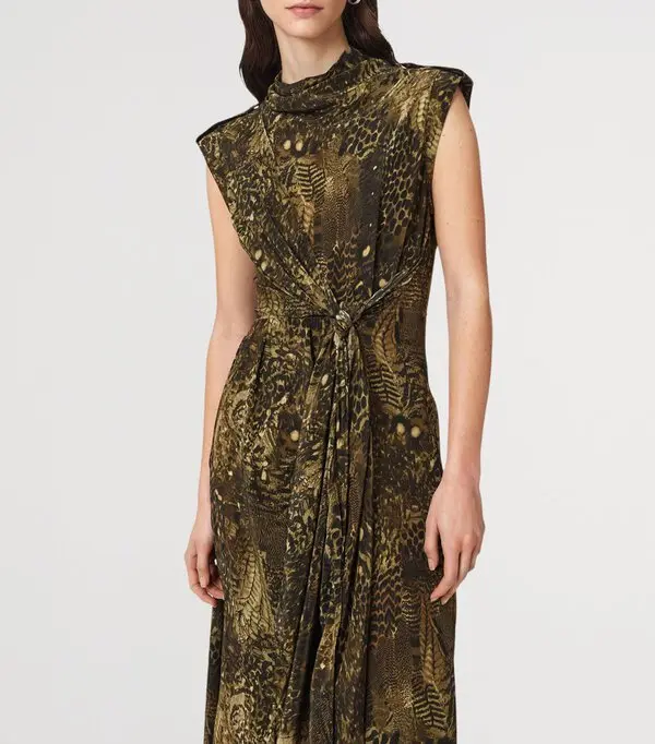 ALLSAINTS Persia Midi Dress