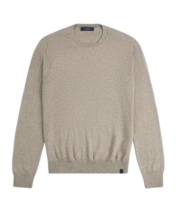 FAY Round-neck Jumper In Merinos Wool