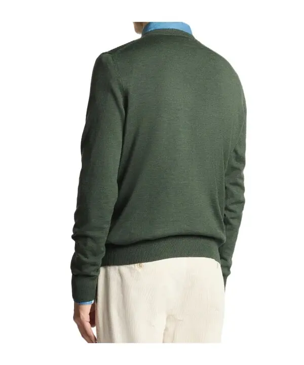 FAY Round-neck Jumper In Merinos Wool