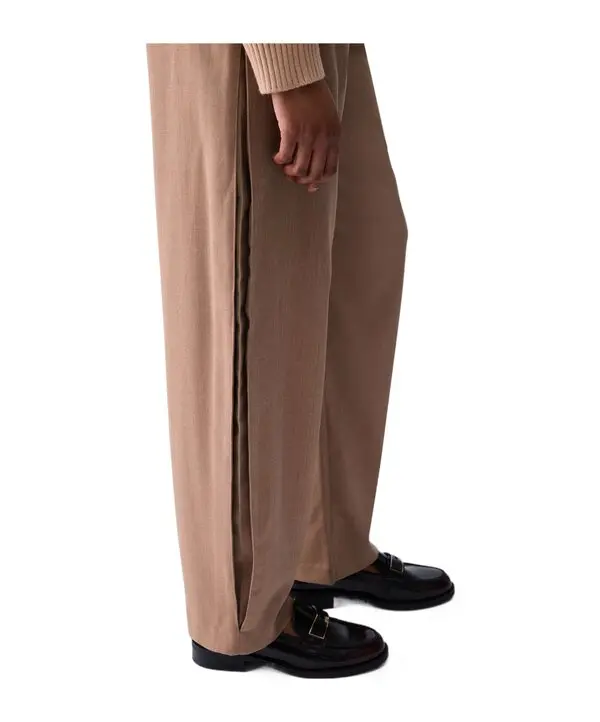 Liu Jo Balloon Pants In Herringbone Fabric