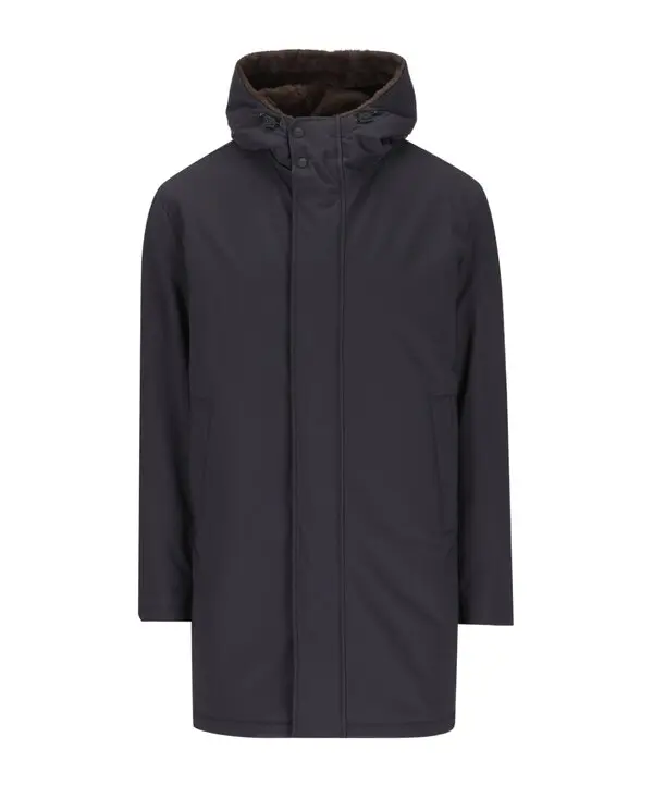Herno Long-sleeved Hooded Padded Jacket