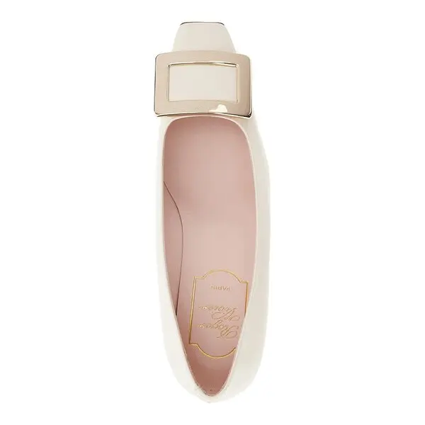 ROGER VIVIER Belle Vivier Patent Leather Pumps With Silver-finished Buckle