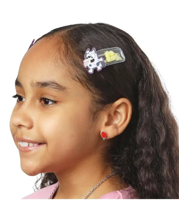 BLUEY 6-piece Shaker Hair Clip Set