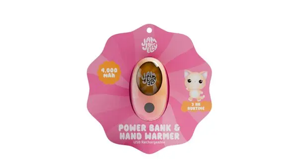 JAM & JELLY Rechargeable Hand Warmer With Power Bank