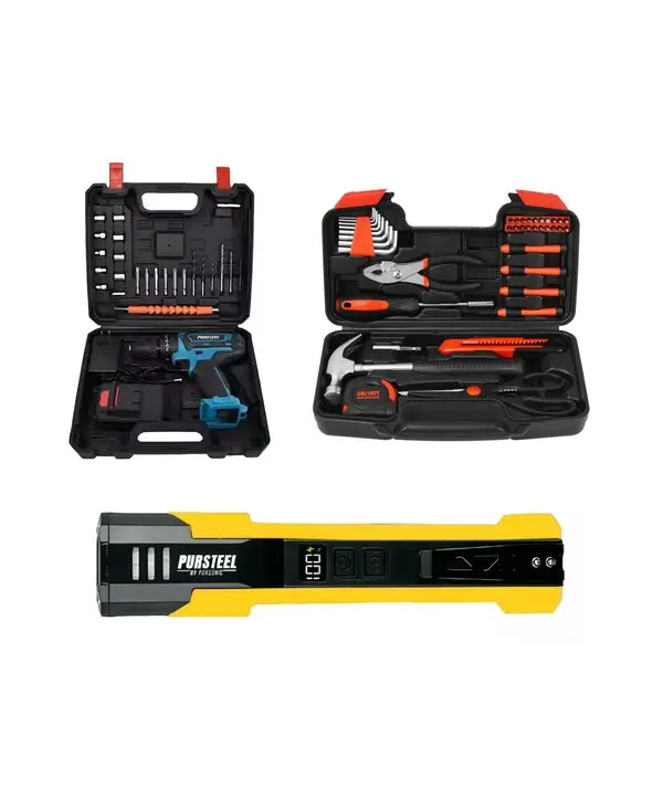 PURSONIC All-in-one Home Project Powerhouse: 21v Cordless Drill