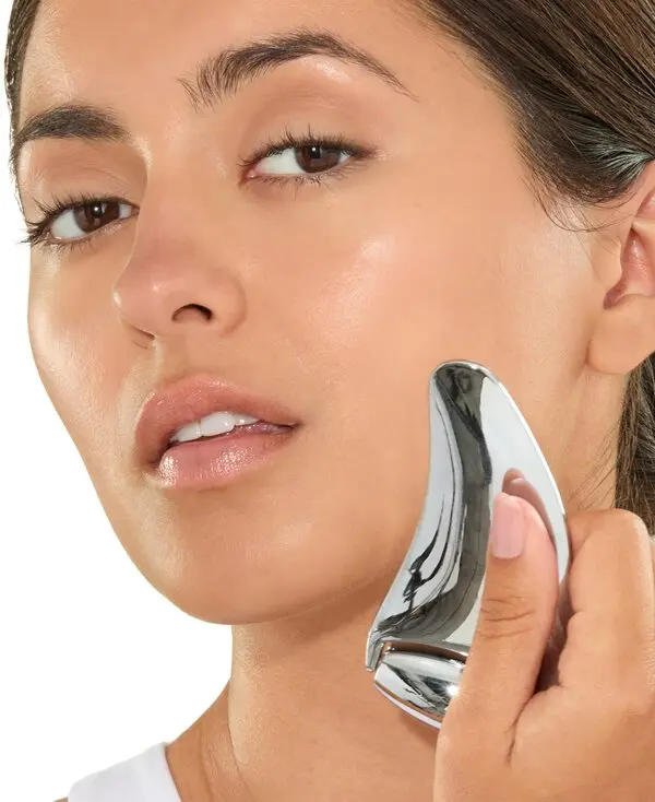 MARIO BADESCU 2-in-1 Stainless Steel Gua Sha Roller