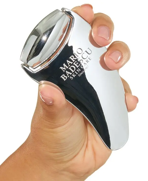 MARIO BADESCU 2-in-1 Stainless Steel Gua Sha Roller