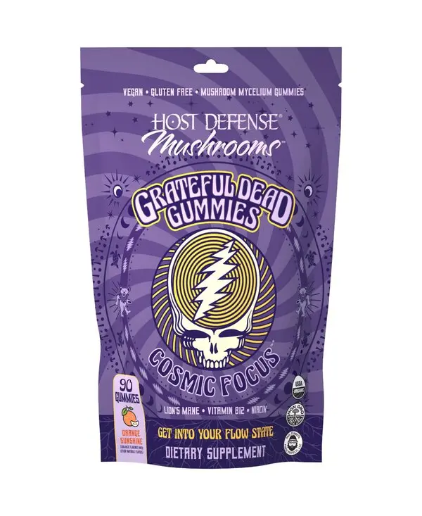 Host Defense Mushrooms Grateful Gummies - No Color