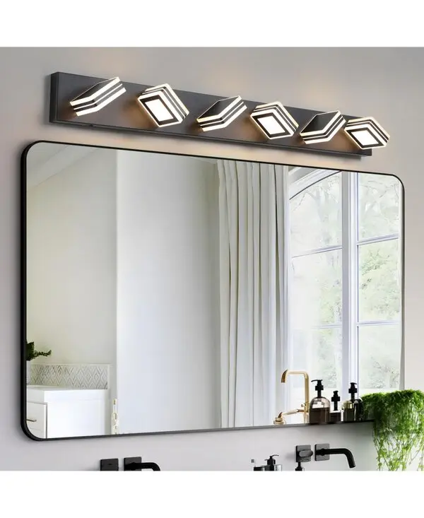 STREAMDALE FURNITURE 6-light Led Vanity Light Sleek
