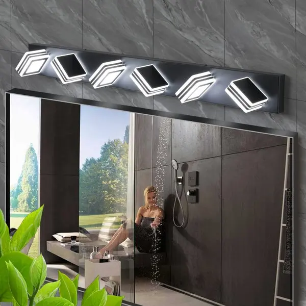 STREAMDALE FURNITURE 6-light Led Vanity Light Sleek