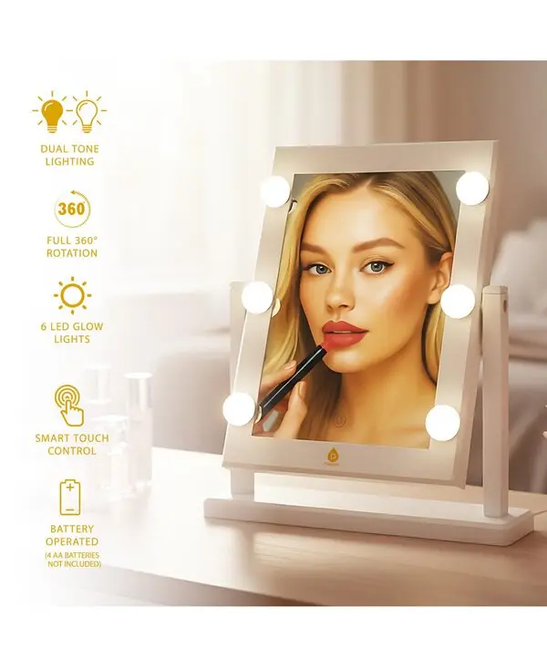 PURSONIC Refined Brilliance Pro 14 Inch Led Mirror And Led Vanity Mirror