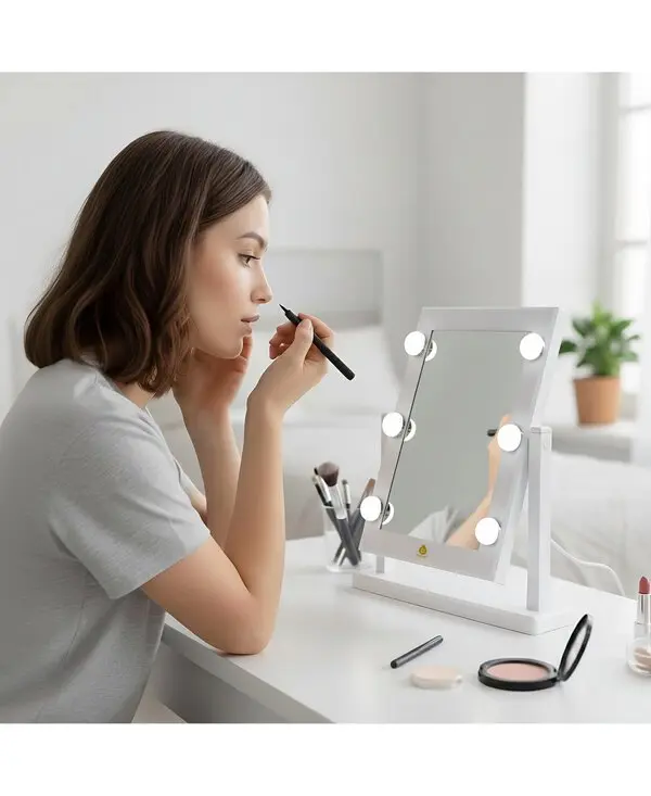 PURSONIC Refined Brilliance Pro 14 Inch Led Mirror And Led Vanity Mirror