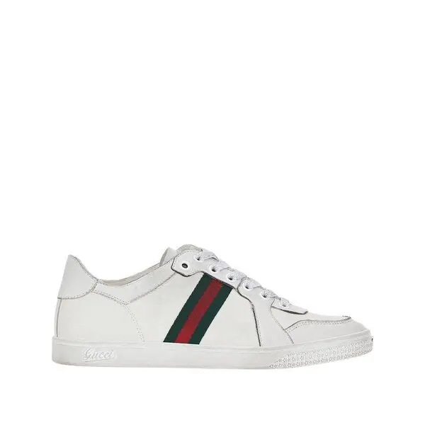 Gucci Stretch Leather Sneakers