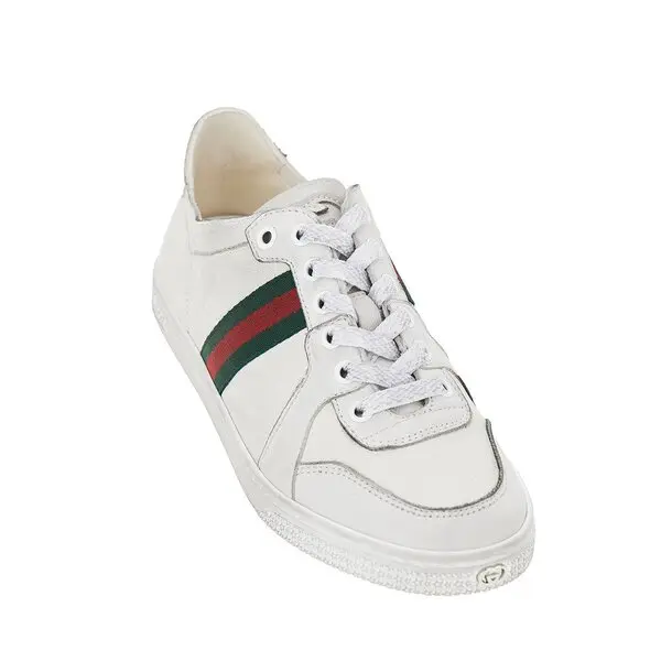 Gucci Stretch Leather Sneakers